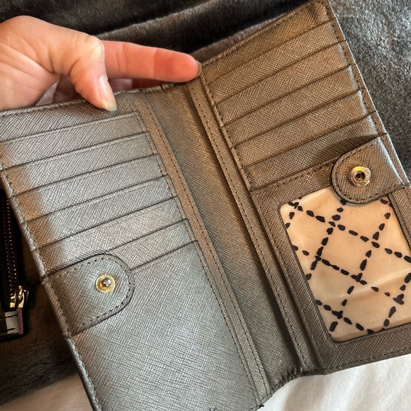 kate spade | Bags | Kate Spade Vintage Gray Wallet Used | Poshmark